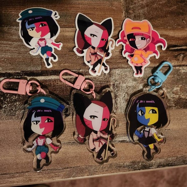 ENA Chibi Keychains - Etsy