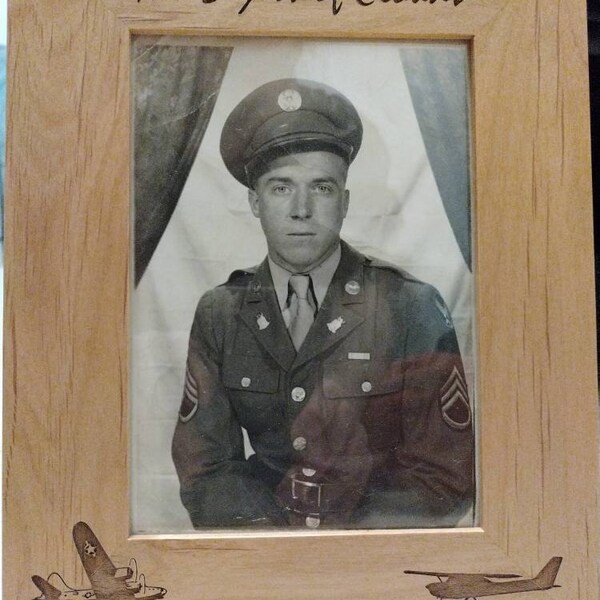 Airplane, Aviator Picture Frame, Custom Text - Etsy