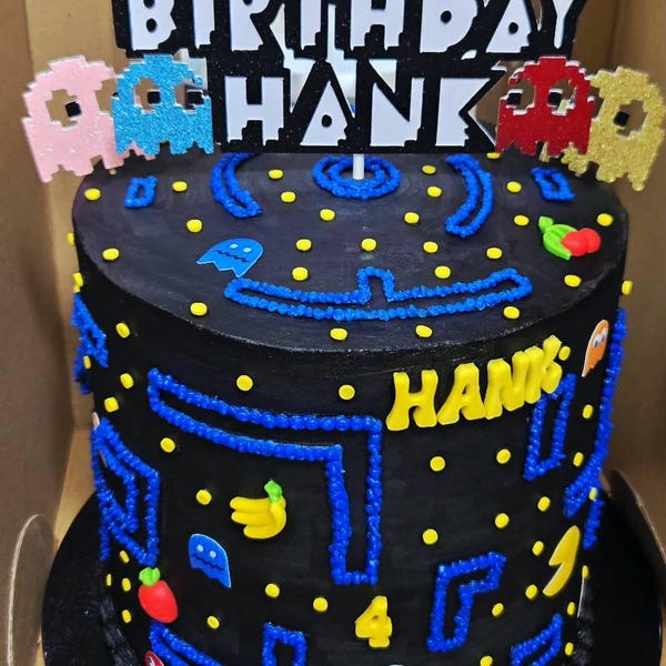 2D Minions Any Name/age Cake Topper | Theme Cake Topper | Customize ...