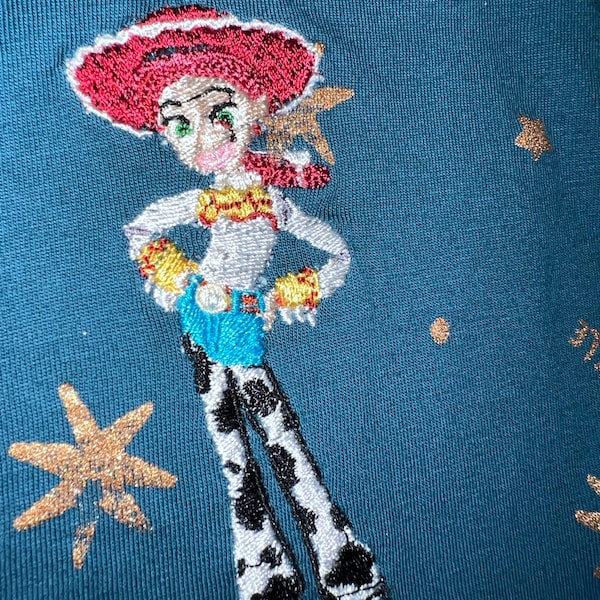 Jessie Toy Story Machine Embroidery Design, Toy Story Embroidery ...