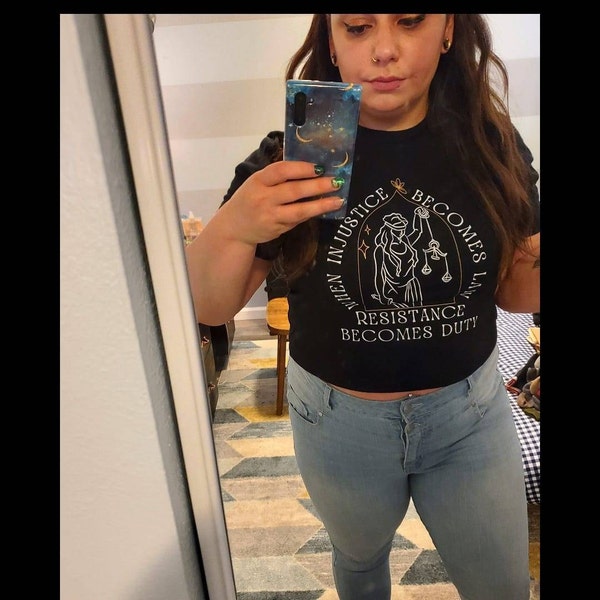 Notorious RBG Protest Shirt Activist Shirt Social Justice Shirt ...