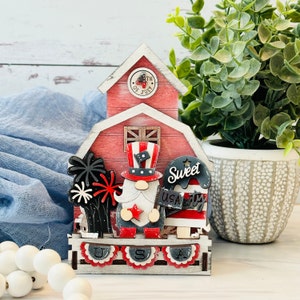 10.5 Tall Tabletop Mini Post Frame Laser Cut Files in SVG and PDF to ...