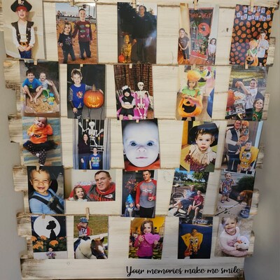 Photo Board, Picture Display, Picture Board, Wedding Photo Display ...