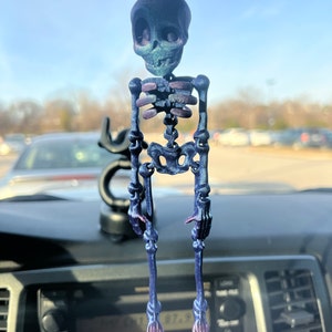 Skeleton Keychain made to Order Flexible Articulated Skeleton Fidget - Etsy