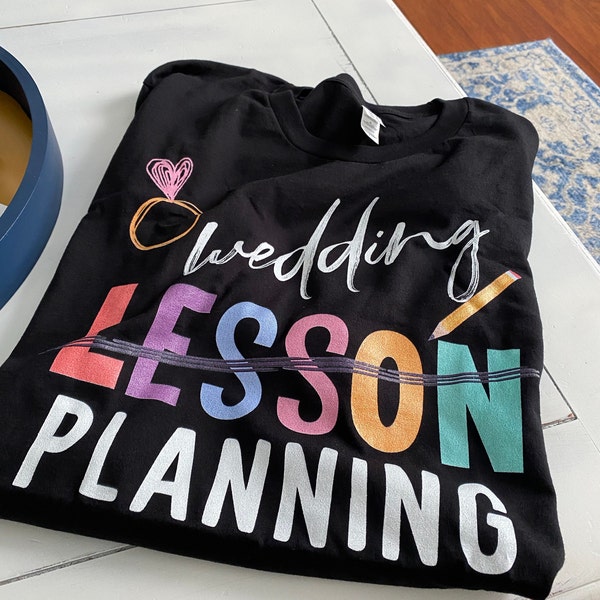 Engaged Teacher, Bride Shirt, Teacher Wedding Planning Shirt, Bridal ...