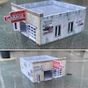 Paper Model Cardstock Building Multi Purpose Main Street Building ...