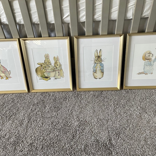 Set of 3 Beatrix Potter Nursery Art Prints. Beatrix Potter Downloadable ...