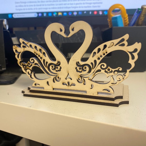 Digital Laser Cut Cnc Docking Station Template Decor SVG Dxf CDR Eps ...