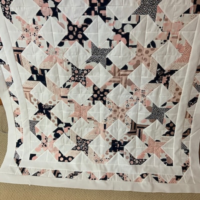 Quilt Pattern Twisting With the Stars Layer Cake or Jelly Roll PDF INSTANT DOWNLOAD - Etsy Canada