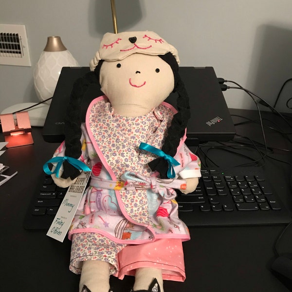 Addie Doll, Rag Doll Pattern, Rag Doll PDF, Doll Patterns, Rag Doll ...