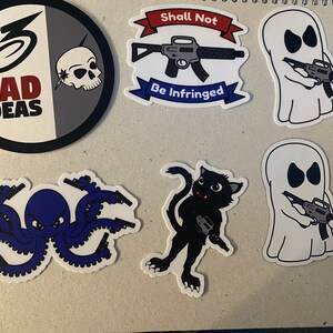 Ghost Gun Sticker - Etsy