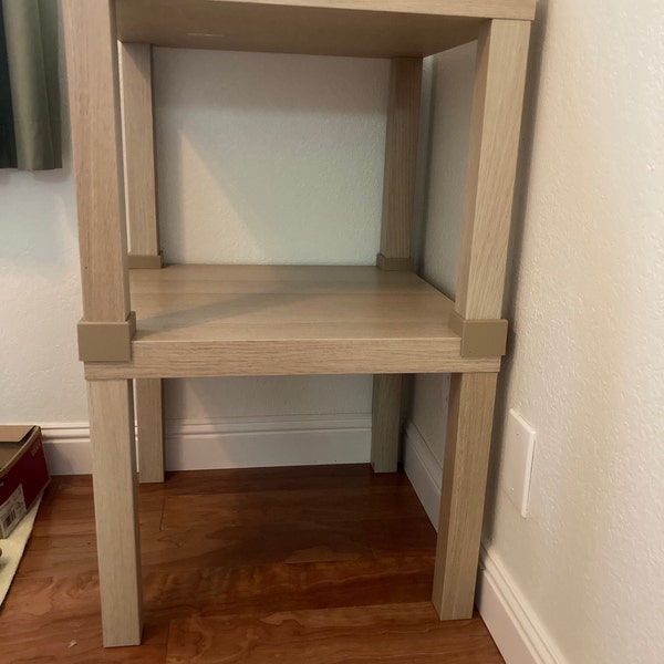 IKEA LACK Stacking Adapters - IKEA Hack - Set of 4 - Lots of Color ...