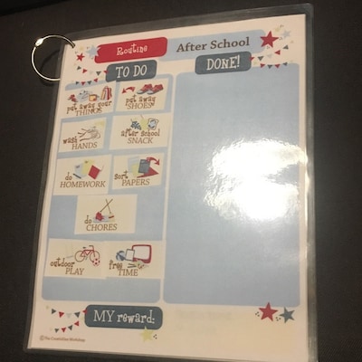 Potty Training Chart Printable Potty Chart Potty Routine Chart Orange ...