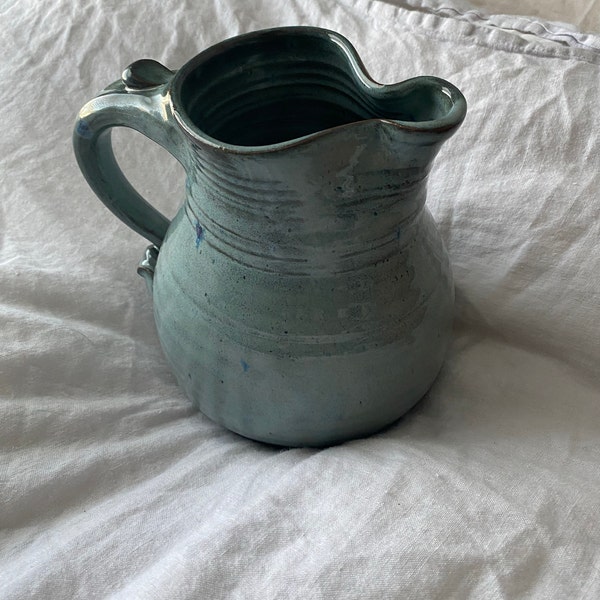Half Gallon Pitcher Woven in Slate Blue - Made to Order - Etsy