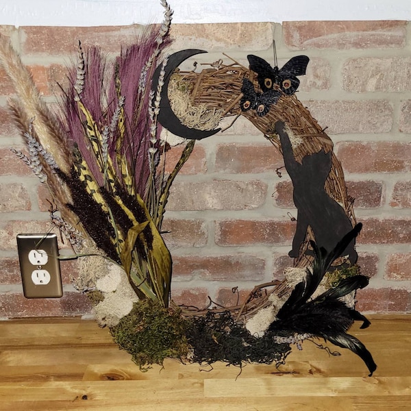 Cat 015 Unfinished Wooden Cutout for Crafting, Home & Room Décor, and ...