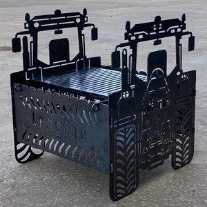 Square Fire Pit III Digital Product Files DXF SVG for Cnc | Etsy