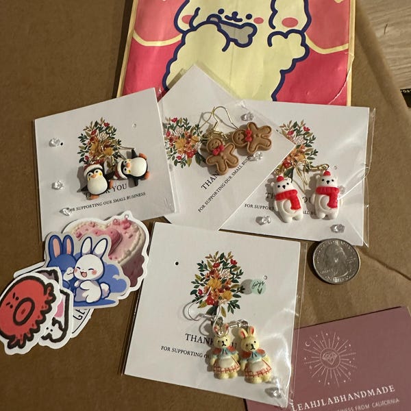 Resin Ice Cream Earrings, Ice Cream Cone Earrings, Cute Ice Cream ...