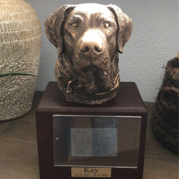 Labrador Retriever Dog Memorial Urn - Etsy