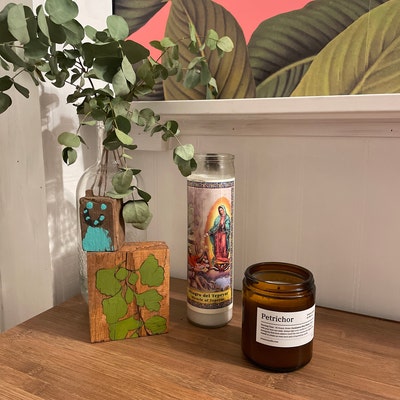 N04 White Tea Candle Handmade Soy Candles Dining Room Decor Essential ...