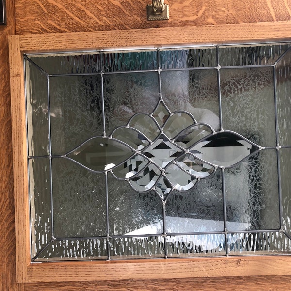 Sampler With Bevels Stained Glass Window free Shipping - Etsy