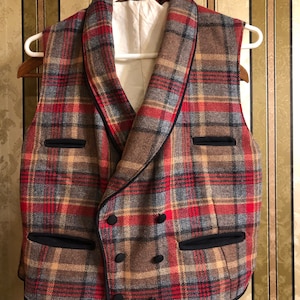 Tartan Fabric Patchwork Patches 20 Squares 23 Cm X 23 Cm 100% - Etsy