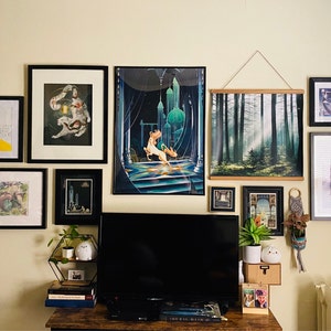 Siren: Original Art Print Digital Illustration/ Mythology/ | Etsy Ireland