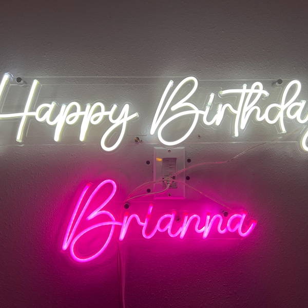 Classy and Catchy Custom Neon Sign Aesthetic Wall Decor Customized LED ...