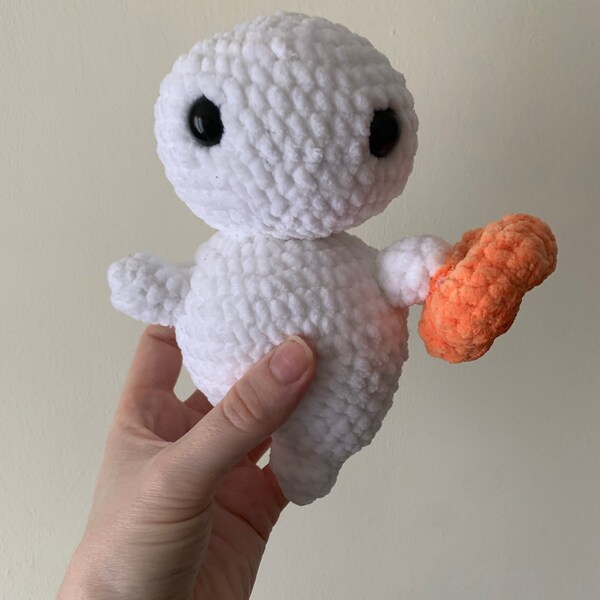 Boo the Ghost Crochet Plushie Pattern - Etsy