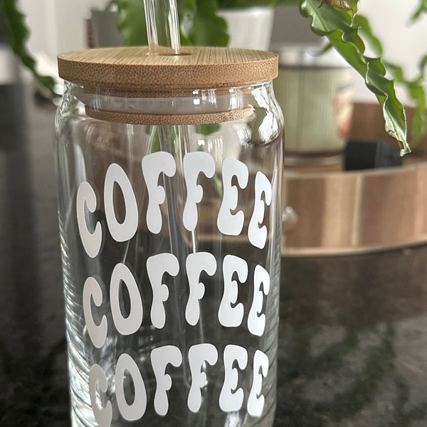 Cherry Coffee Beer Glass Cup | Iced Coffee Glass Can | Cherry Beer Can ...