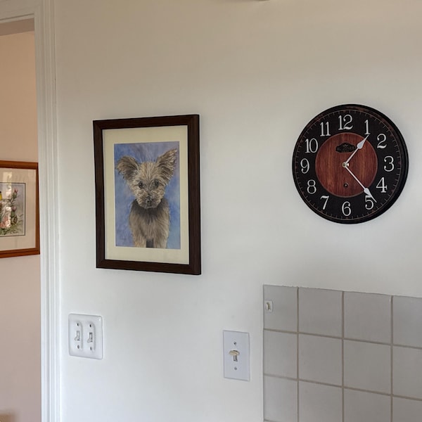 Nantucket Blue Wall Clock, 8 Sizes!!, EXTRA Quiet Mechanism, Lifetime ...