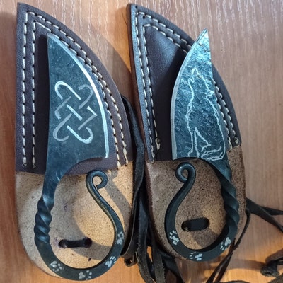 Dragons Tooth Neck Knife, Foraging Tool - Etsy