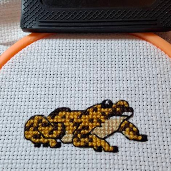 Vintage Cross Stitch Patterns Cute Mini Frog Motifs PDF Instant Digital ...