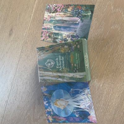 Earth Alchemy Oracle Deck With Plants, Flowers and Crystals, Botanical ...