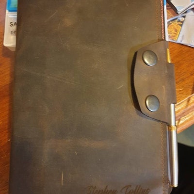 Leather Handmade Personalized Organizer,leather Portfolio,daily Planner ...