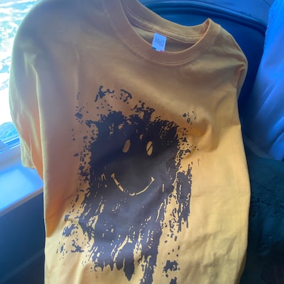 Muddy Smiley Face Forrest Gump Movie Replica T Shirt - Etsy
