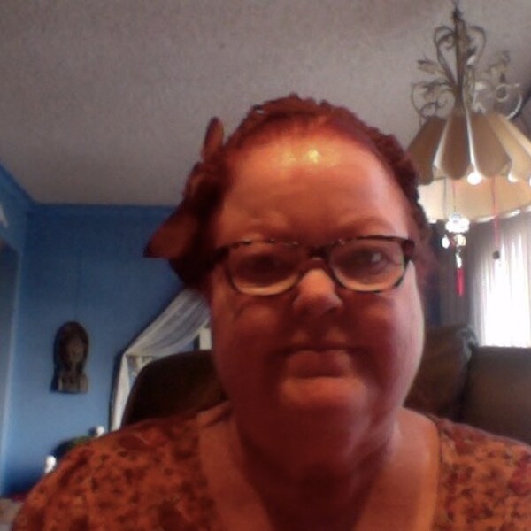 Beaded Thicker Handmade Crochet Half Snood/hairnet/filet a Cheveux in ...