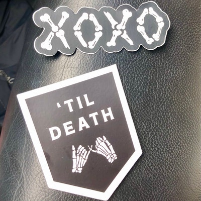 Black 'til Death Sticker Bridesmaid Proposal MOH Gift Wedding Party ...