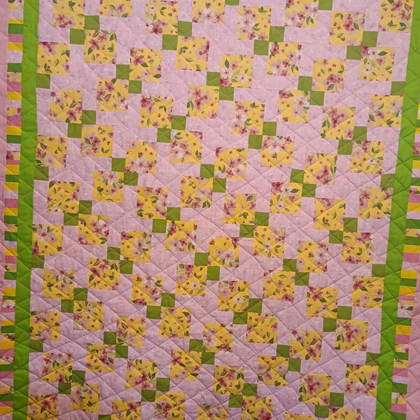 Pink Triangles Fabric, Pink Geometric Fabric From the Boho Fusion ...