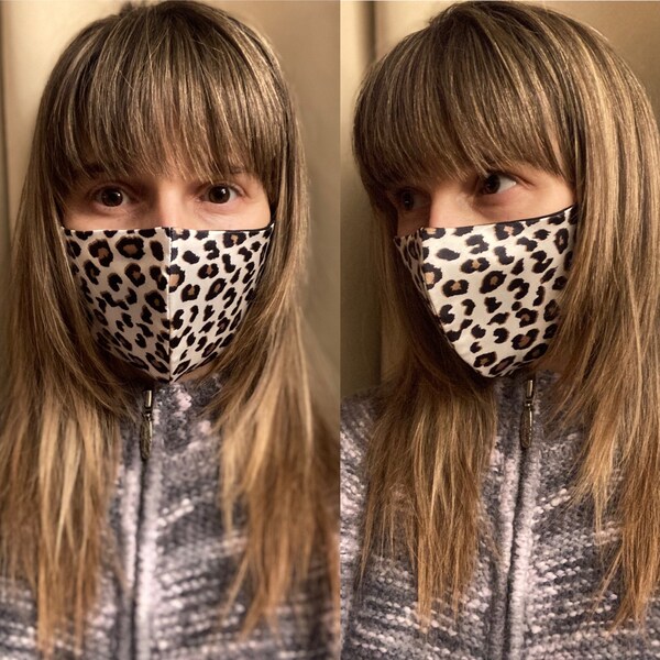 Chic Luxe Silk-satin, Adjustable Ear Loops, Acne, Fashion Mask, Wedding ...