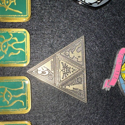 Korok Pin, Legend of Zelda Leaf Fashion, TOTK BOTW Style, Badge Metal ...