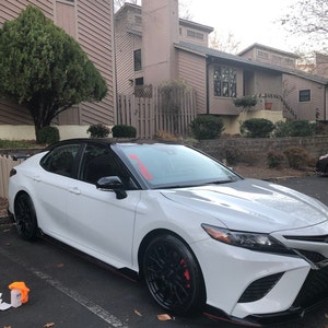 TRD WINDSHIELD Car Premium STICKER Vinyl Corolla Camry Supra Etc - Etsy