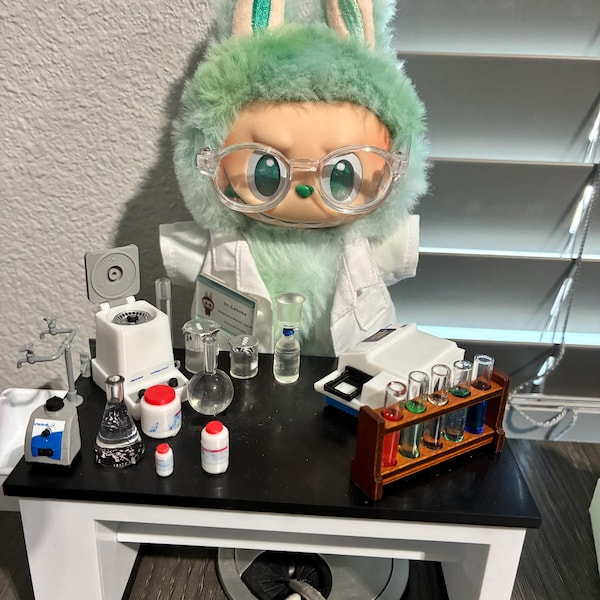1/12 Scale Even More Miniature Biology Lab Supplies for Diorama/doll ...