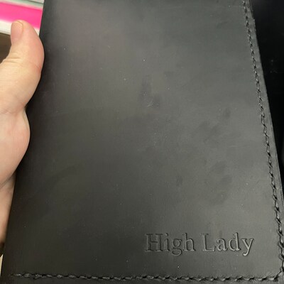 Personalized Leather Day-timer Planner Cover Pocket Size - Etsy