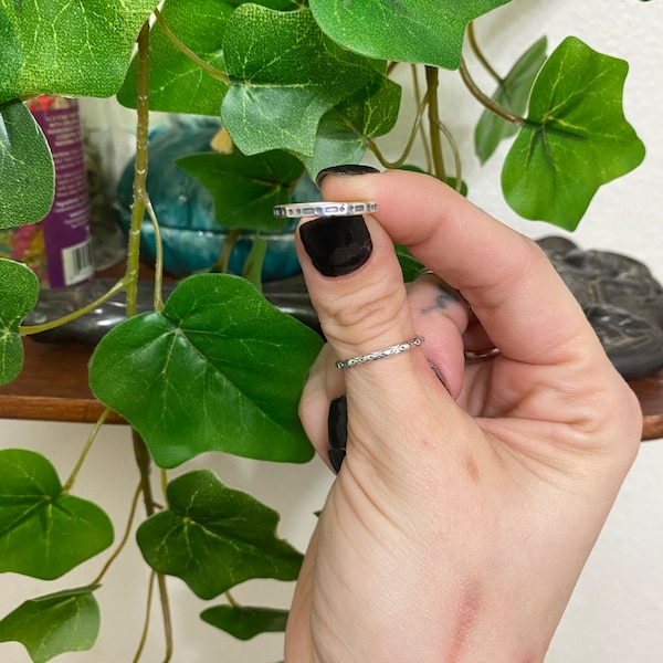 925 Silver Morse Code Ring,secret Code Ring,925 Silver Ring,custom Ring ...