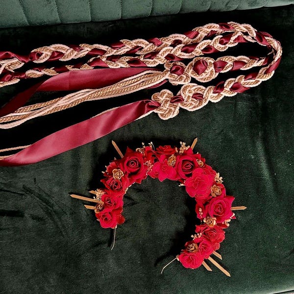 Handfasting Cord Celtic 'nine Knots' Design Serch Bythol Custom ...