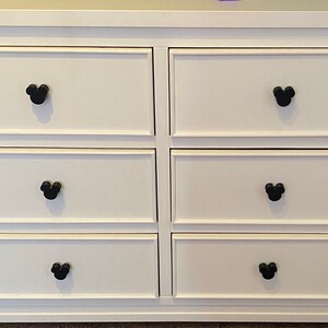 Mickey Mouse and Minnie Mouse Drawer Knobs/handles for - Etsy