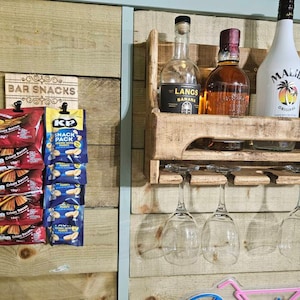 Bar Snacks Holder / Dispenser/ Clip Board Wall Mounted Ideal for Home ...
