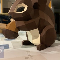 Tree Papercraft 3D DIY Low Poly Paper Crafts Origami Wall Decor ...