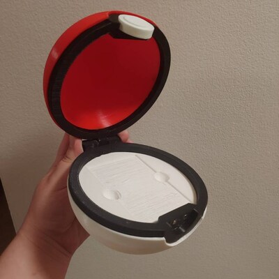 3D Printed Opening Pokeball - Etsy