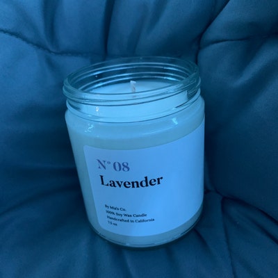 N04 White Tea Candle Handmade Soy Candles Dining Room Decor Essential ...